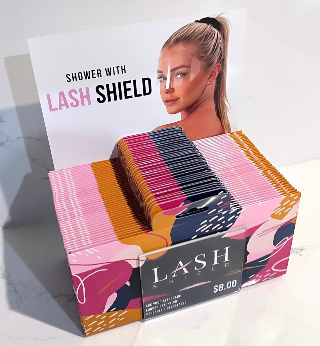 Wholesale Pack: A Dash of Lash Shield Shower Protectors (3 Shields)